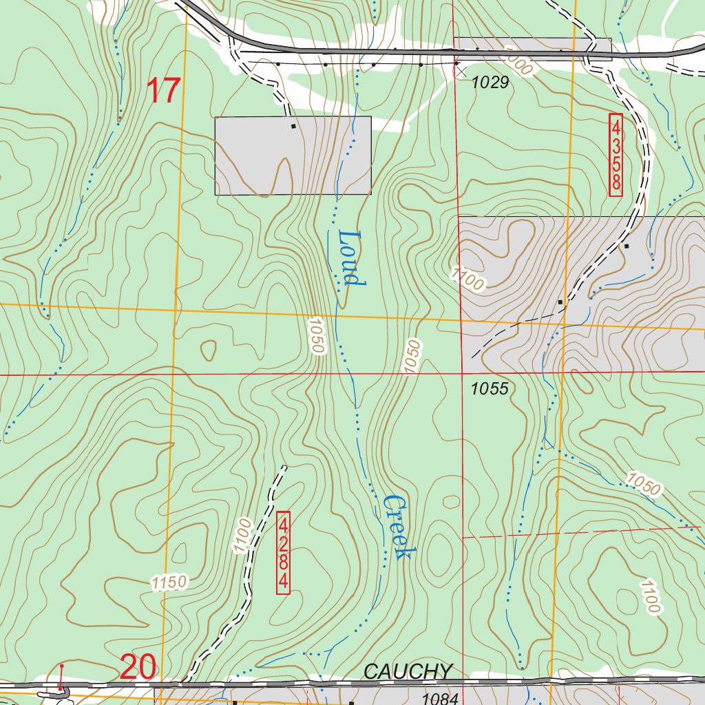 Fairview, MI FSTopo Legacy Map by US Forest Service - Topo | Avenza Maps
