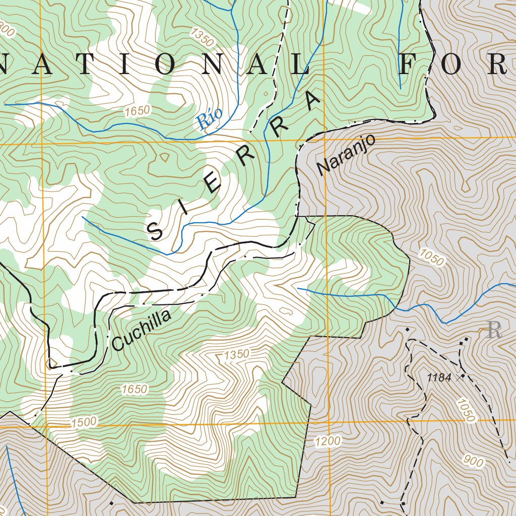 Fajardo, PR FSTopo Legacy Map by US Forest Service - Topo | Avenza Maps