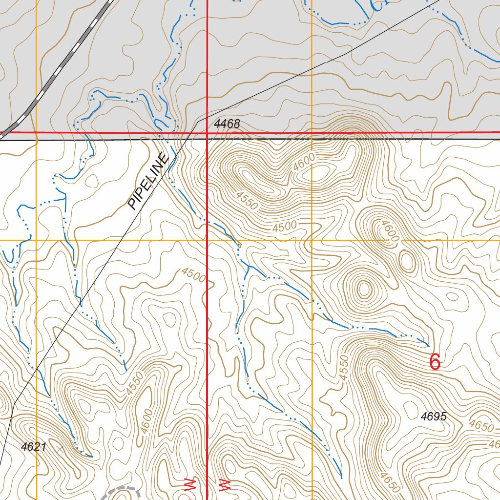 Fiddleback Ranch, WY FSTopo Legacy Map by US Forest Service - Topo ...