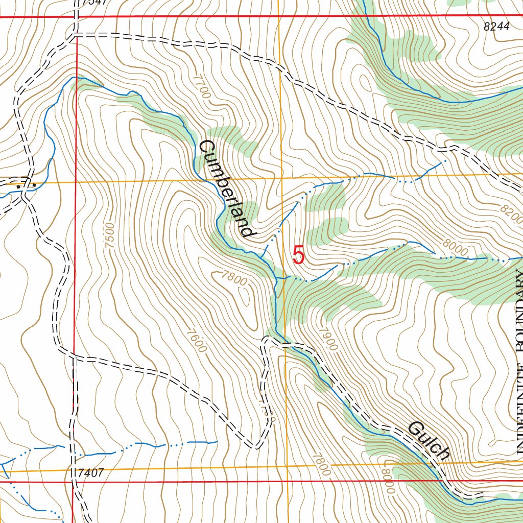 Finley Reservoir, WY FSTopo Legacy Map by US Forest Service - Topo ...