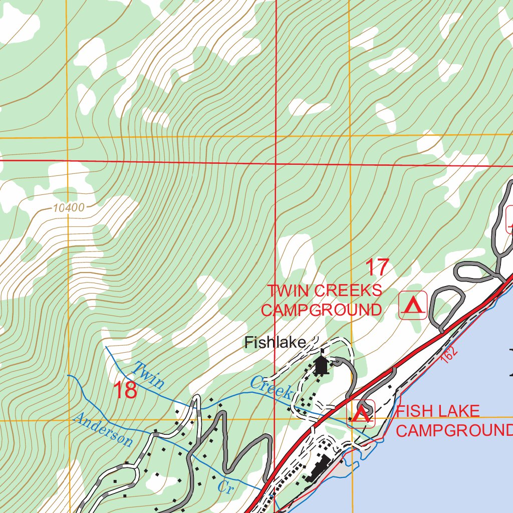 Fish Lake, UT FSTopo Legacy Map by US Forest Service - Topo | Avenza Maps