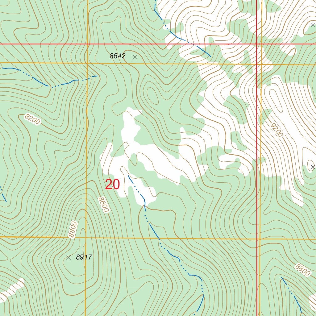 Fish Springs NE, NV FSTopo Legacy Map by US Forest Service - Topo ...