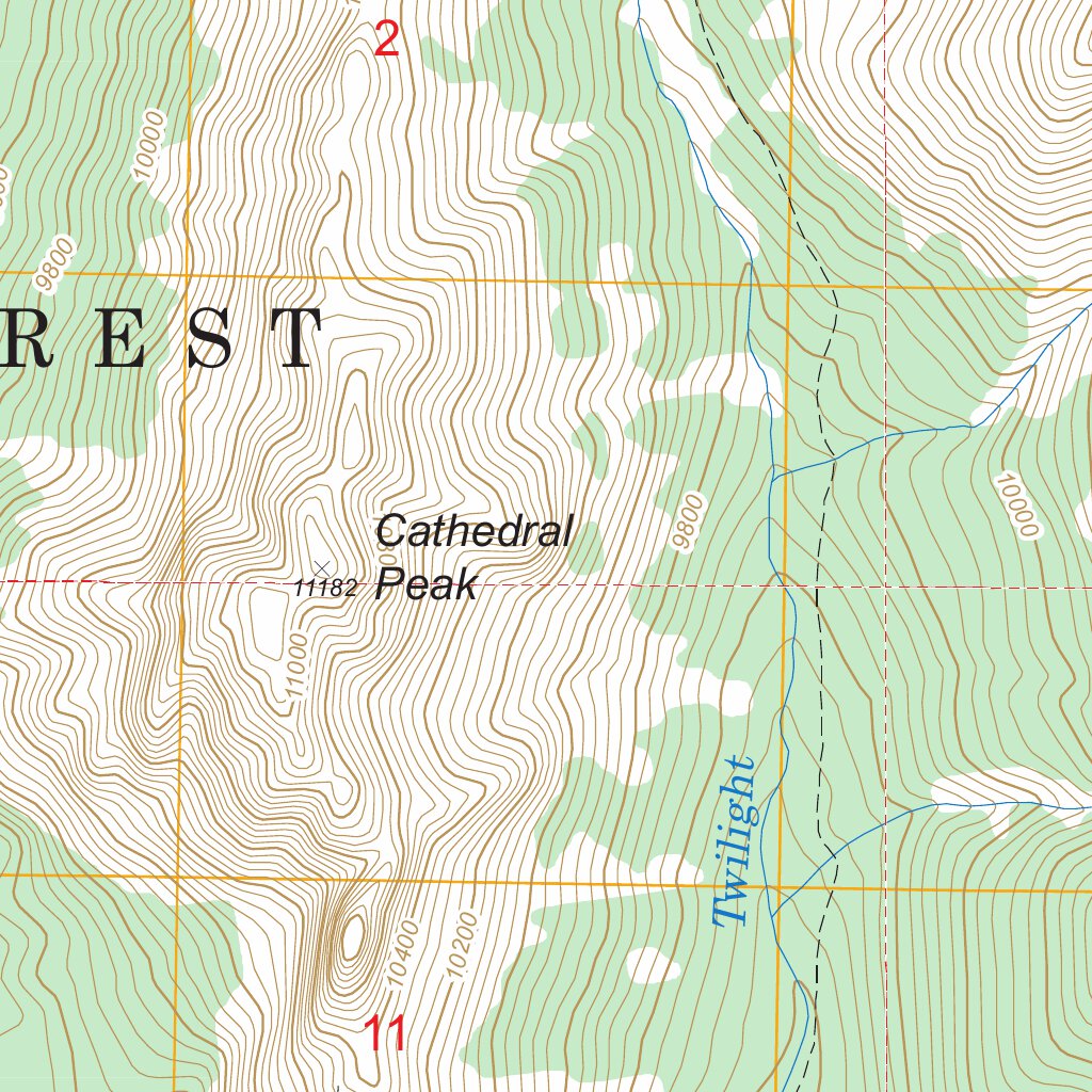 Five Pockets, WY FSTopo Legacy Map by US Forest Service - Topo | Avenza ...
