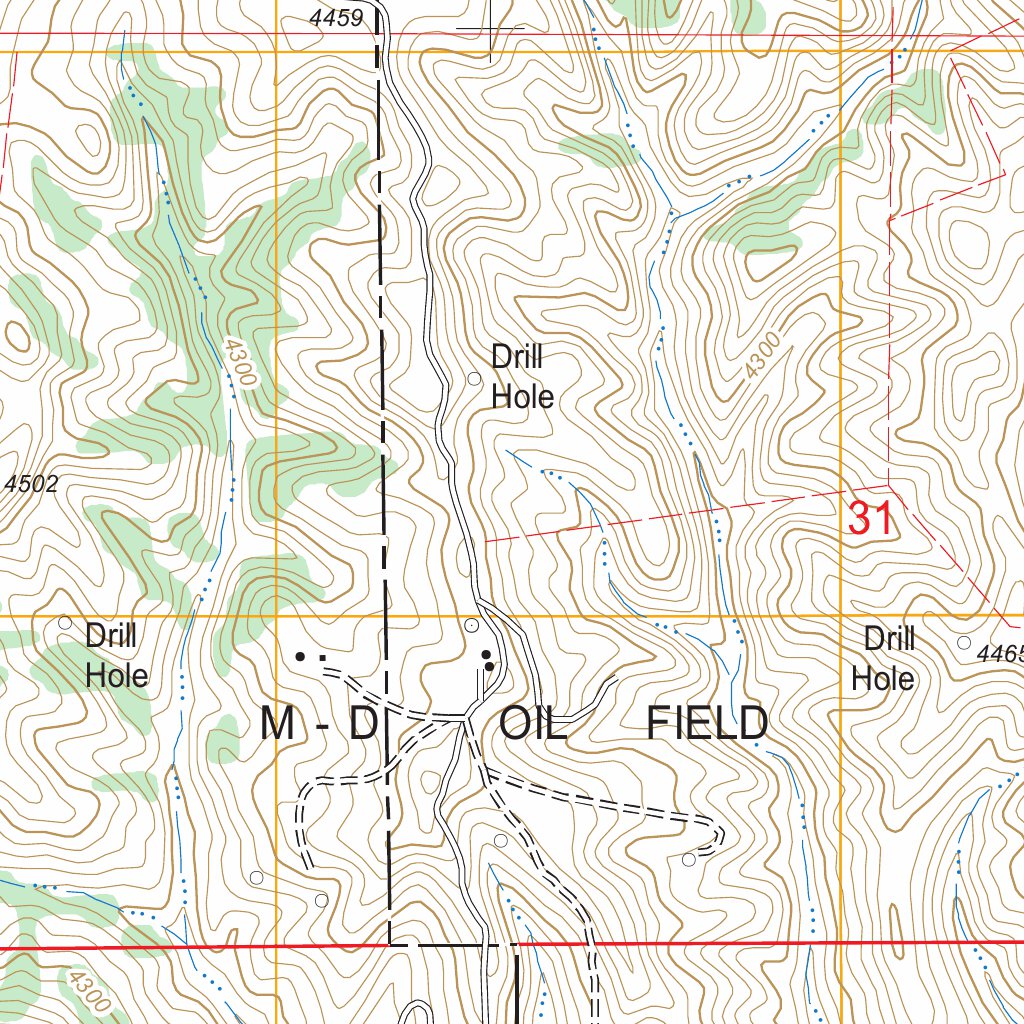Flag Butte, WY FSTopo Legacy Map by US Forest Service - Topo | Avenza Maps