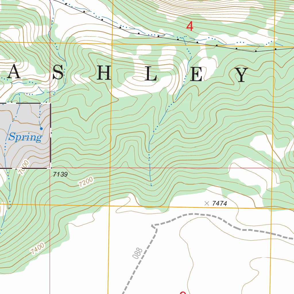 Flaming Gorge, UT - WY FSTopo Legacy Map by US Forest Service - Topo ...
