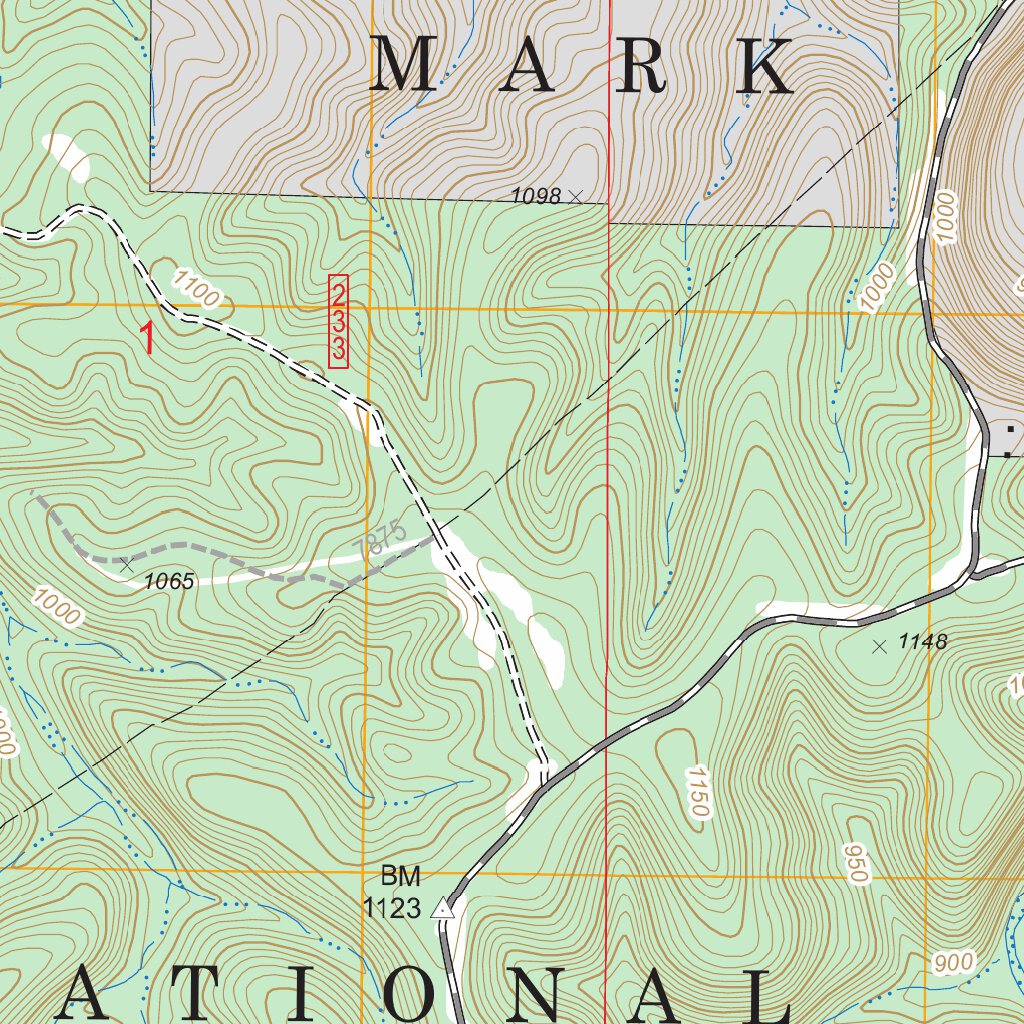 Flat, MO FSTopo Legacy Map by US Forest Service - Topo | Avenza Maps