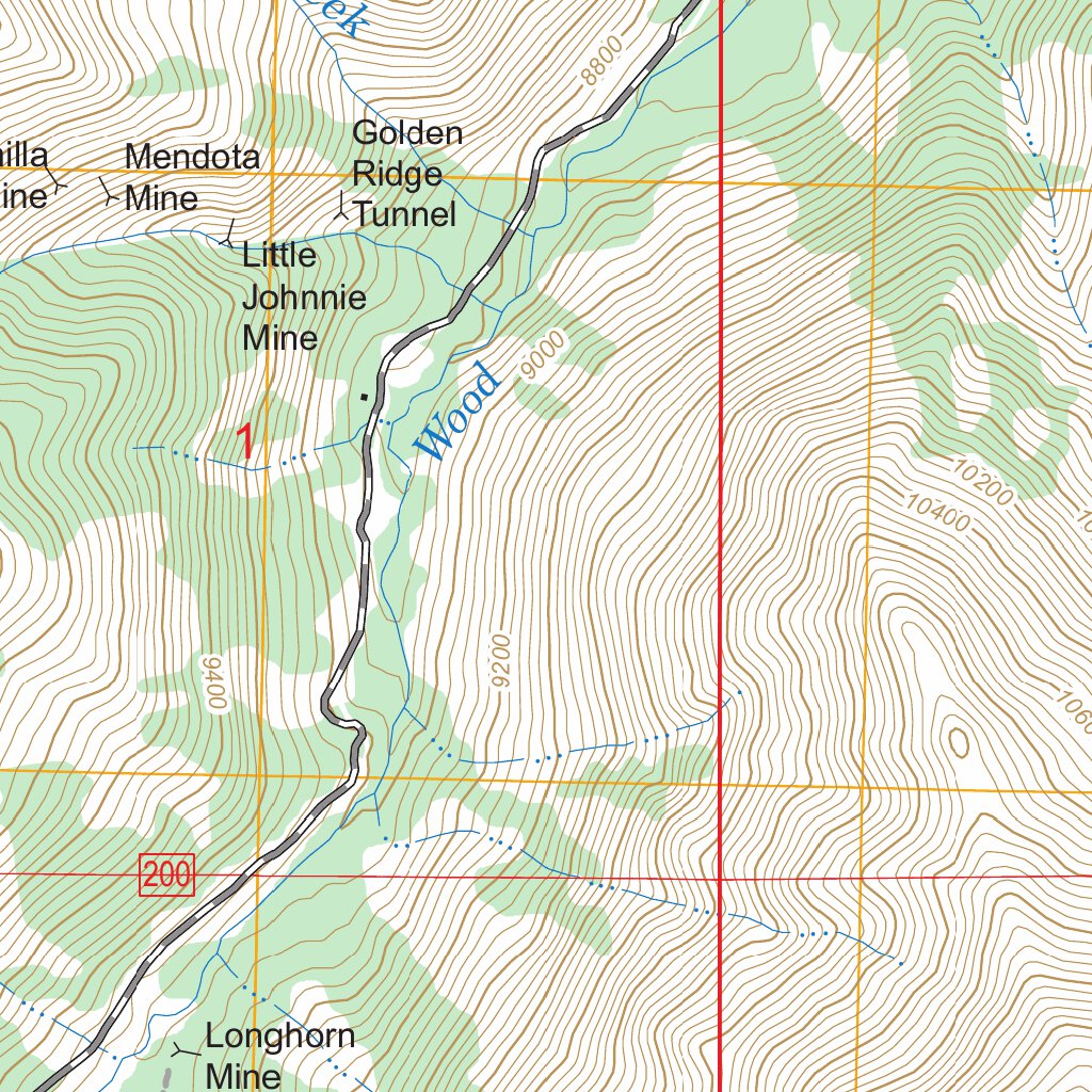 Francs Peak, WY FSTopo Legacy Map by US Forest Service - Topo | Avenza Maps