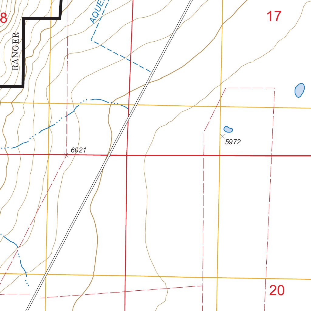 Franklin Lake NE, NV FSTopo Legacy Map by US Forest Service - Topo ...