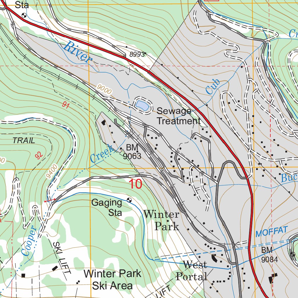 Fraser, CO FSTopo Legacy Map by US Forest Service - Topo | Avenza Maps