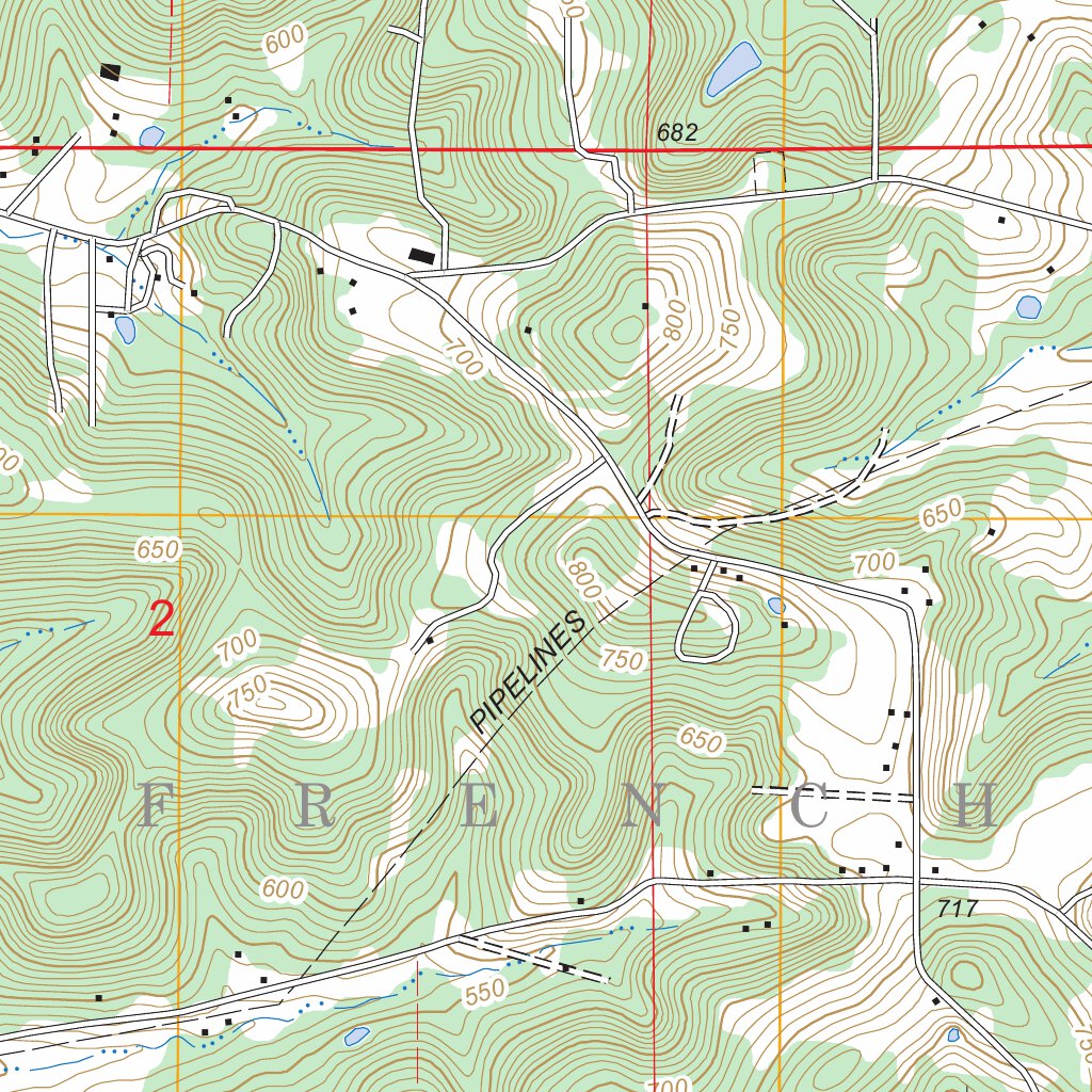 French Lick, IN FSTopo Legacy Map by US Forest Service - Topo | Avenza Maps