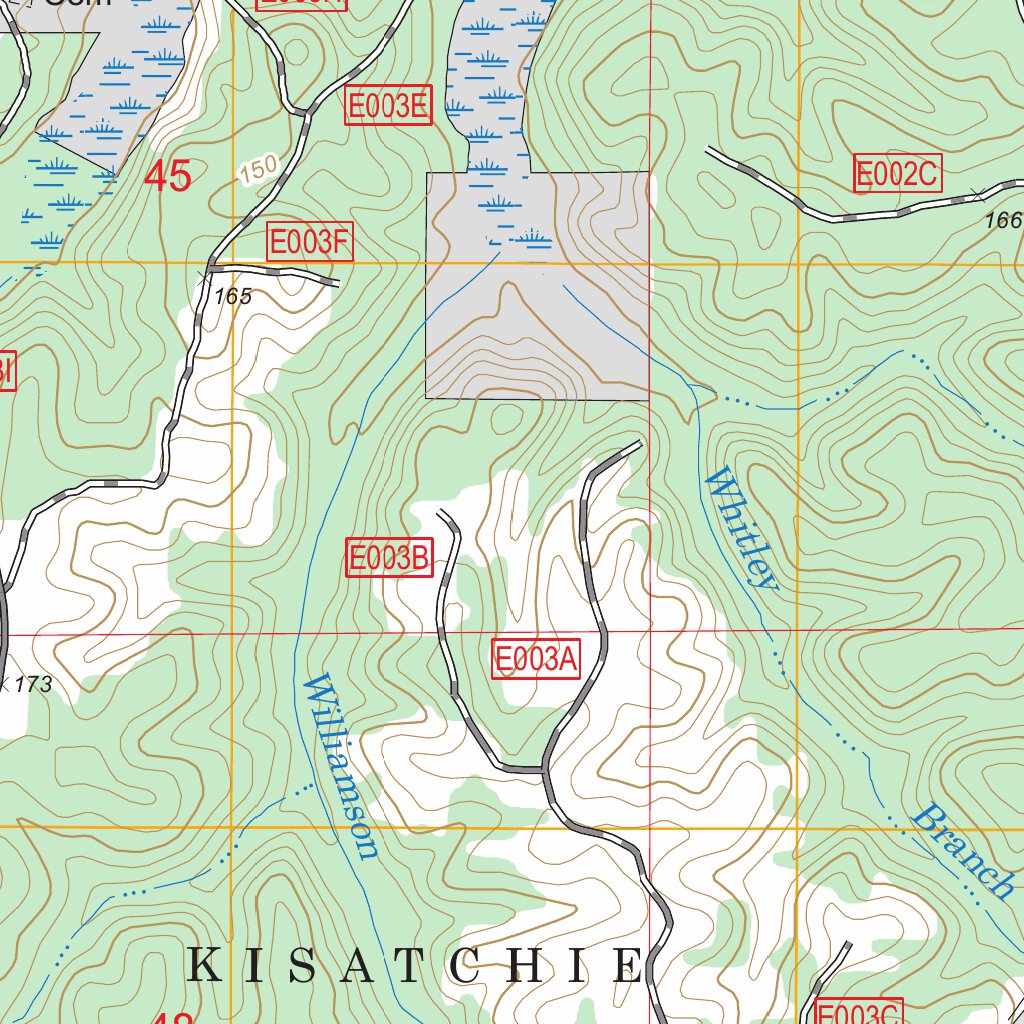Gardner, LA FSTopo Legacy Map by US Forest Service - Topo | Avenza Maps