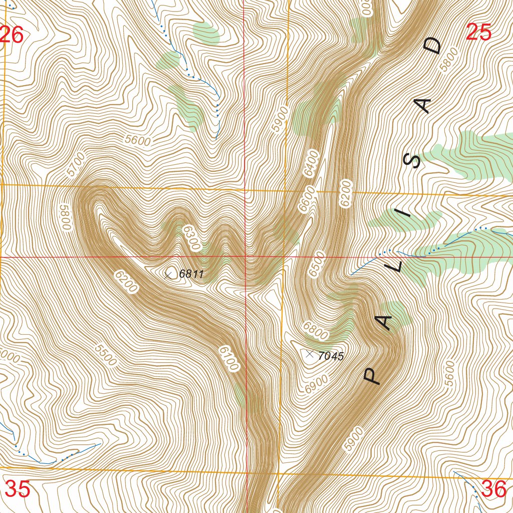 Gateway, CO FSTopo Legacy Map by US Forest Service - Topo | Avenza Maps