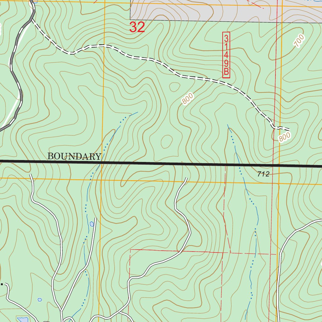Gatewood, MO FSTopo Legacy Map by US Forest Service - Topo | Avenza Maps