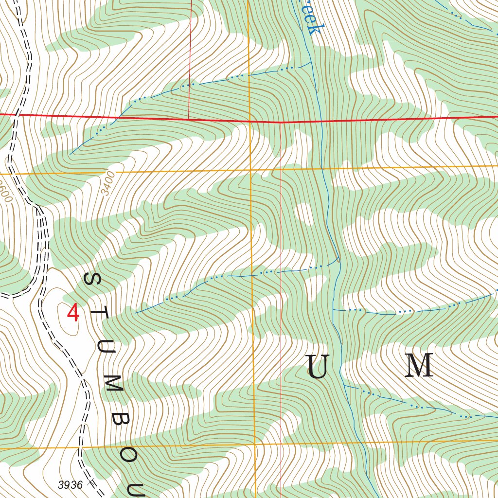 Gibbon, OR FSTopo Legacy Map by US Forest Service - Topo | Avenza Maps
