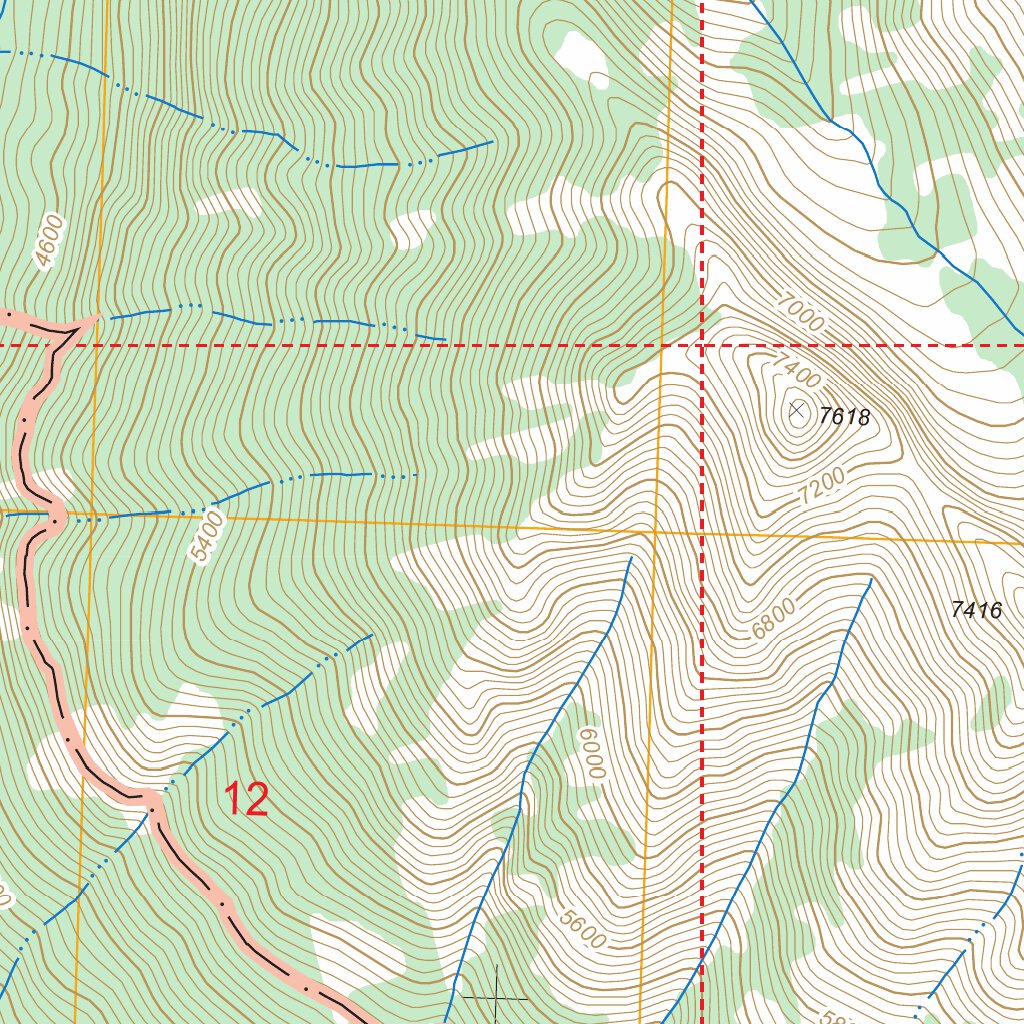 Gilbert, WA FSTopo Legacy Map by US Forest Service - Topo | Avenza Maps