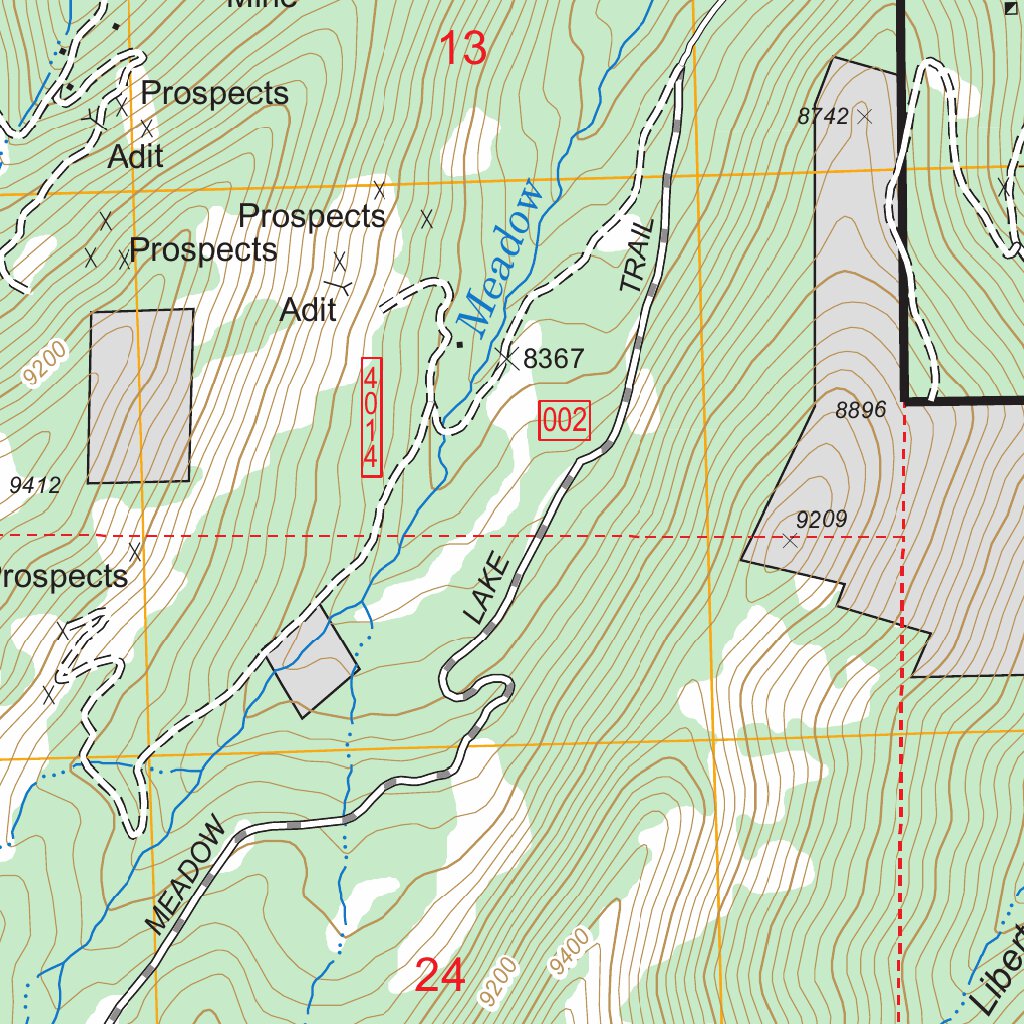 Gilmore, ID FSTopo Legacy Map by US Forest Service - Topo | Avenza Maps