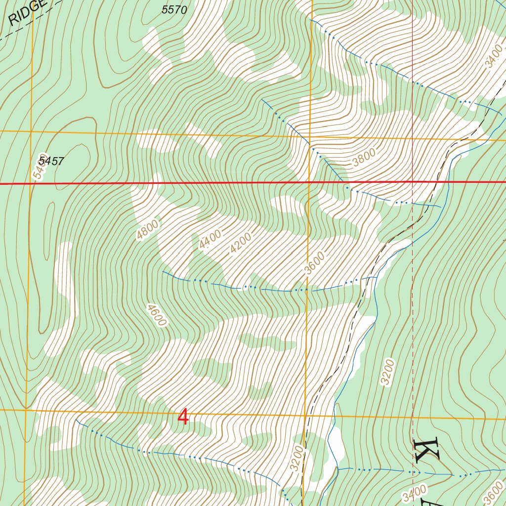 Goat Peak, MT FSTopo Legacy Map by US Forest Service - Topo | Avenza Maps