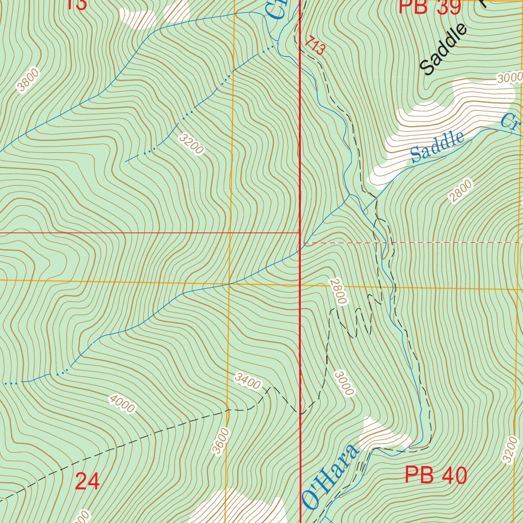 Goddard Point, ID FSTopo Legacy Map by US Forest Service - Topo ...