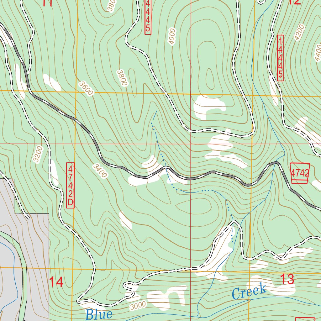 Gold Hill, MT FSTopo Legacy Map by US Forest Service - Topo | Avenza Maps