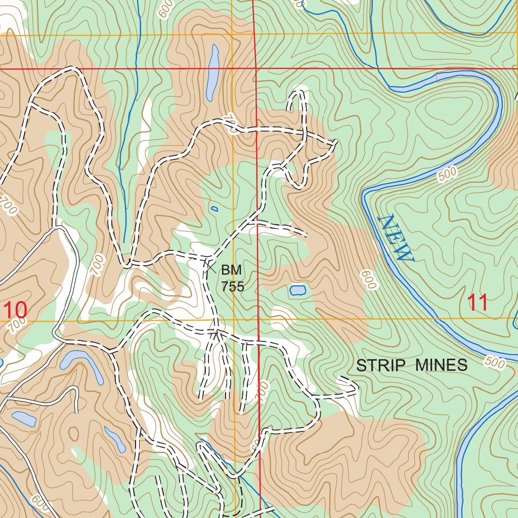 Gold Mine, AL FSTopo Legacy Map by US Forest Service - Topo | Avenza Maps