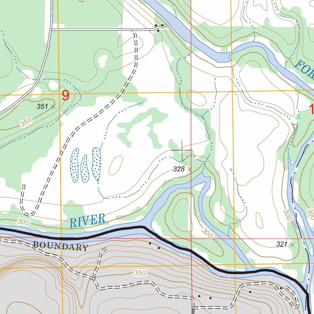 Goodwater, OK FSTopo Legacy Map by US Forest Service - Topo | Avenza Maps
