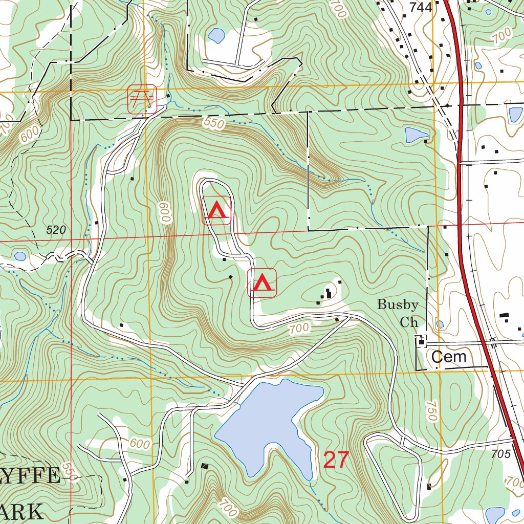 Goreville, IL FSTopo Legacy Map by US Forest Service - Topo | Avenza Maps