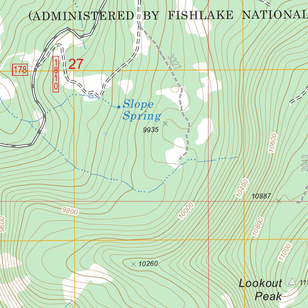 Government Point, UT FSTopo Legacy Map by US Forest Service - Topo ...
