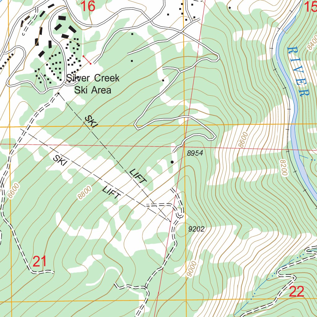 Granby, CO FSTopo Legacy Map by US Forest Service - Topo | Avenza Maps