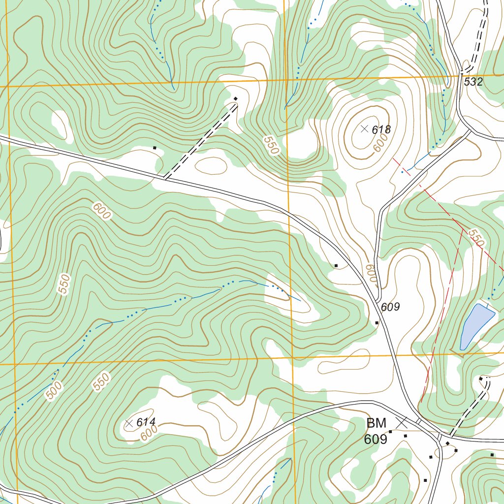 Haddock, GA FSTopo Legacy Map by US Forest Service - Topo | Avenza Maps
