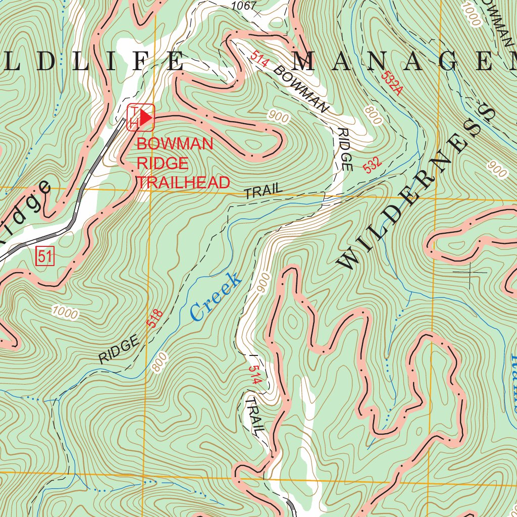 Hail, KY FSTopo Legacy Map by US Forest Service - Topo | Avenza Maps