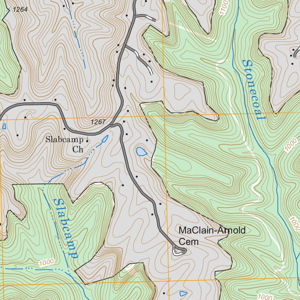 Haldeman, KY FSTopo Legacy Map by US Forest Service - Topo | Avenza Maps