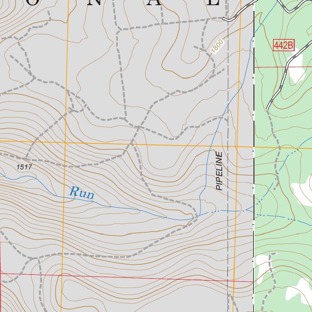 Hallton, PA FSTopo Legacy Map by US Forest Service - Topo | Avenza Maps