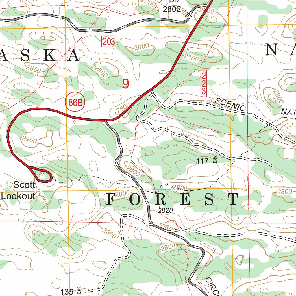 Halsey, NE FSTopo Legacy Map by US Forest Service - Topo | Avenza Maps