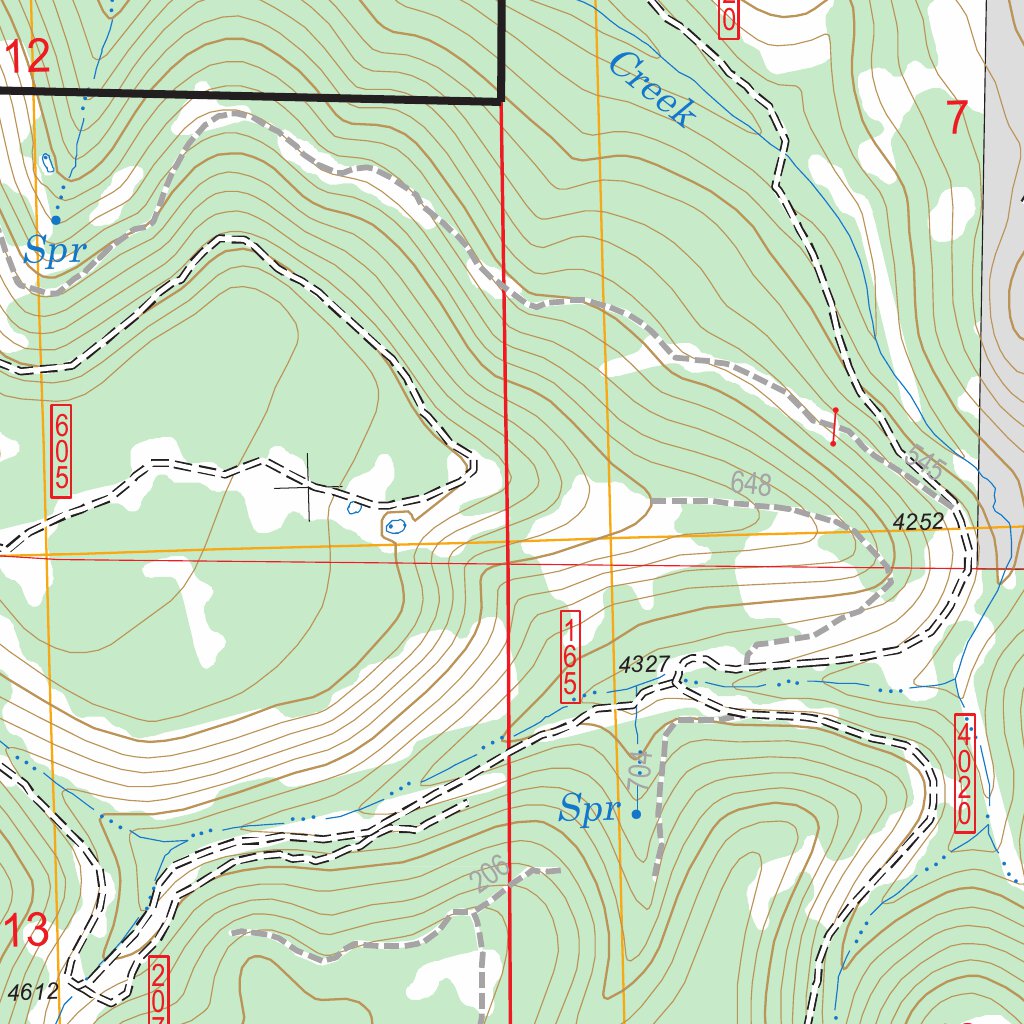 Hamilton, OR FSTopo Legacy Map by US Forest Service - Topo | Avenza Maps