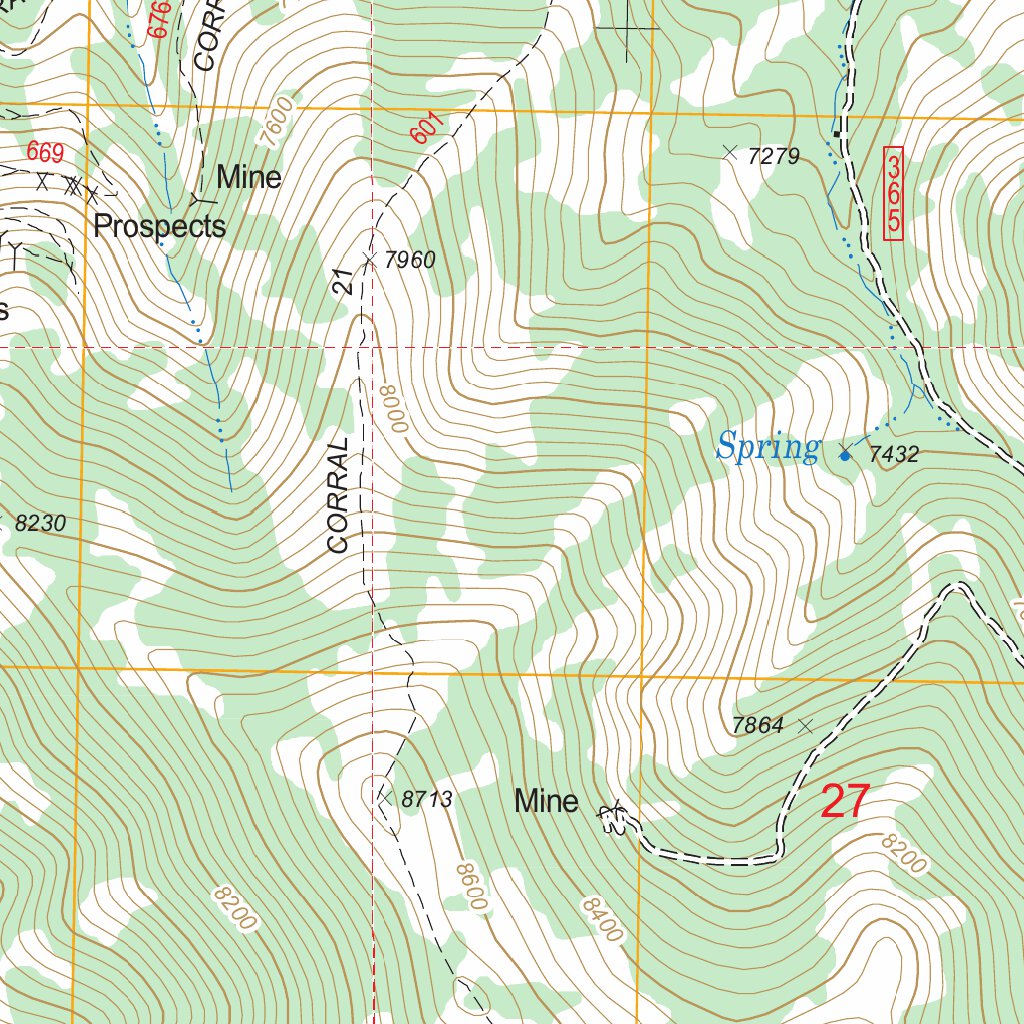 Harrison Pass, NV FSTopo Legacy Map by US Forest Service - Topo ...
