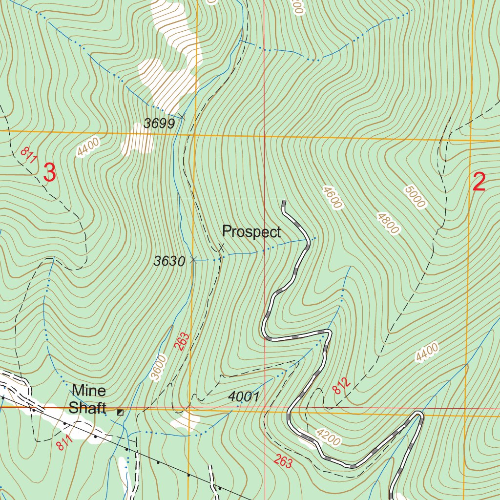 Haugan, MT - ID FSTopo Legacy Map by US Forest Service - Topo | Avenza Maps