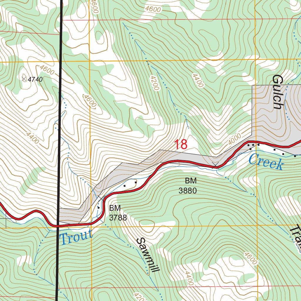 Hauser Lake, MT FSTopo Legacy Map by US Forest Service - Topo | Avenza Maps