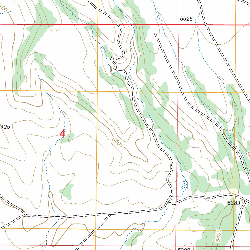 Haymaker Ranch SW, MT FSTopo Legacy Map by US Forest Service - Topo ...