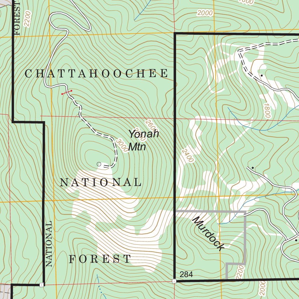 Helen, GA FSTopo Legacy Map by US Forest Service - Topo | Avenza Maps