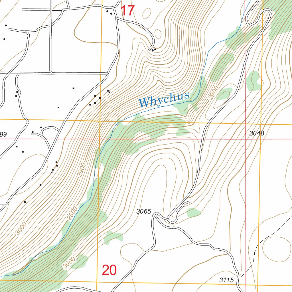 Henkle Butte, OR FSTopo Legacy Map by US Forest Service - Topo | Avenza ...