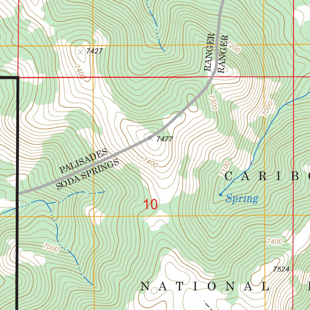 Herman, ID FSTopo Legacy Map by US Forest Service - Topo | Avenza Maps