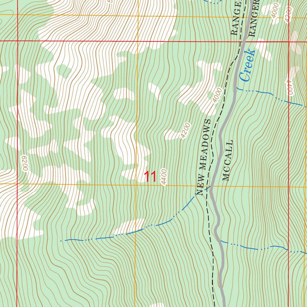 Hershey Point, ID FSTopo Legacy Map by US Forest Service - Topo ...