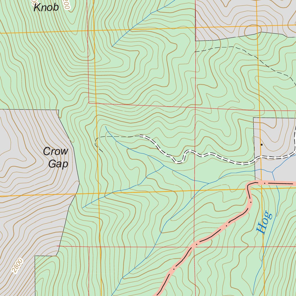 Hiawassee, GA - NC FSTopo Legacy Map by US Forest Service - Topo ...