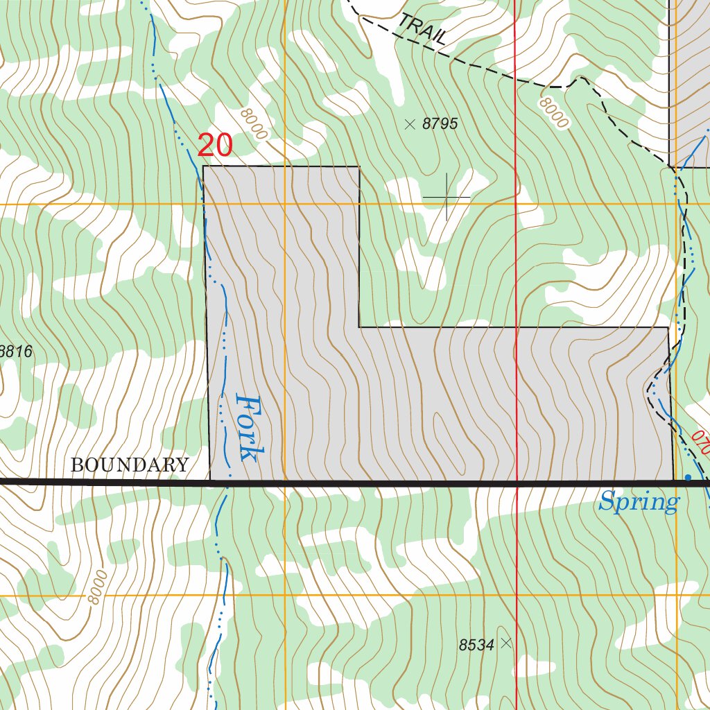 Hiawatha, UT FSTopo Legacy Map by US Forest Service - Topo | Avenza Maps