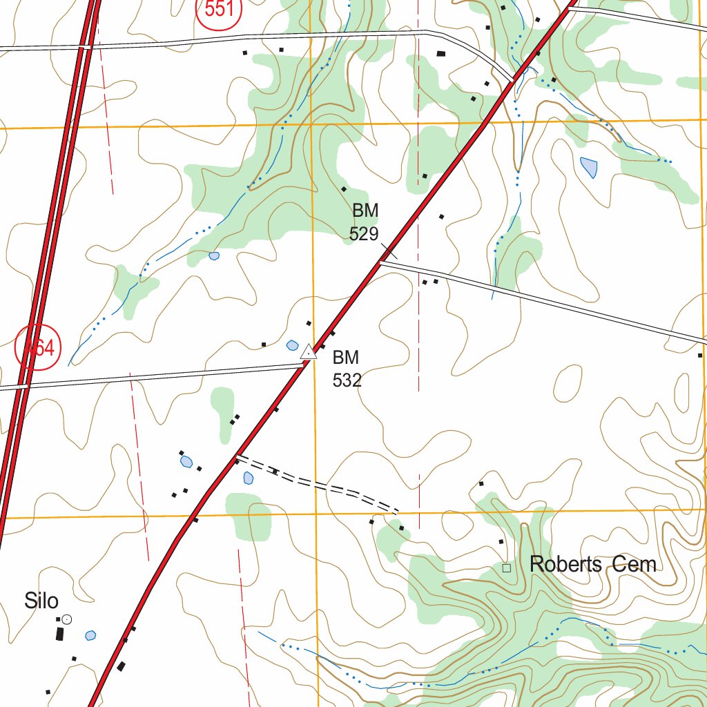 Hico, KY FSTopo Legacy Map by US Forest Service - Topo | Avenza Maps