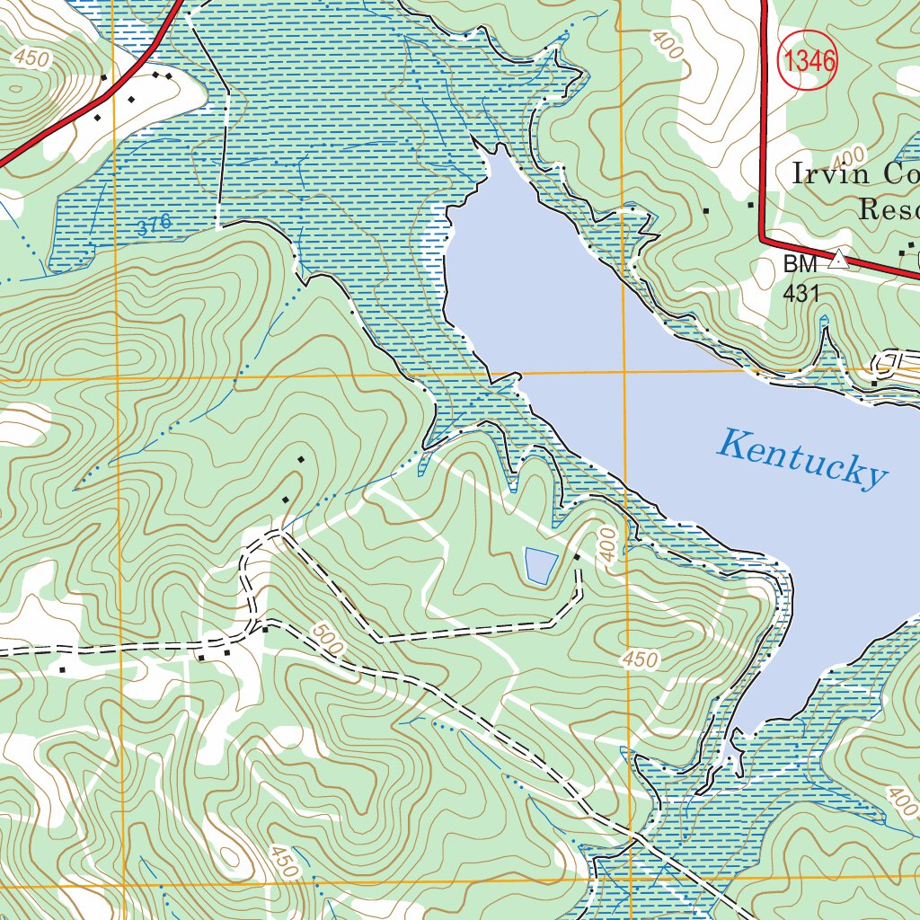 Hico, KY FSTopo Legacy Map by US Forest Service - Topo | Avenza Maps
