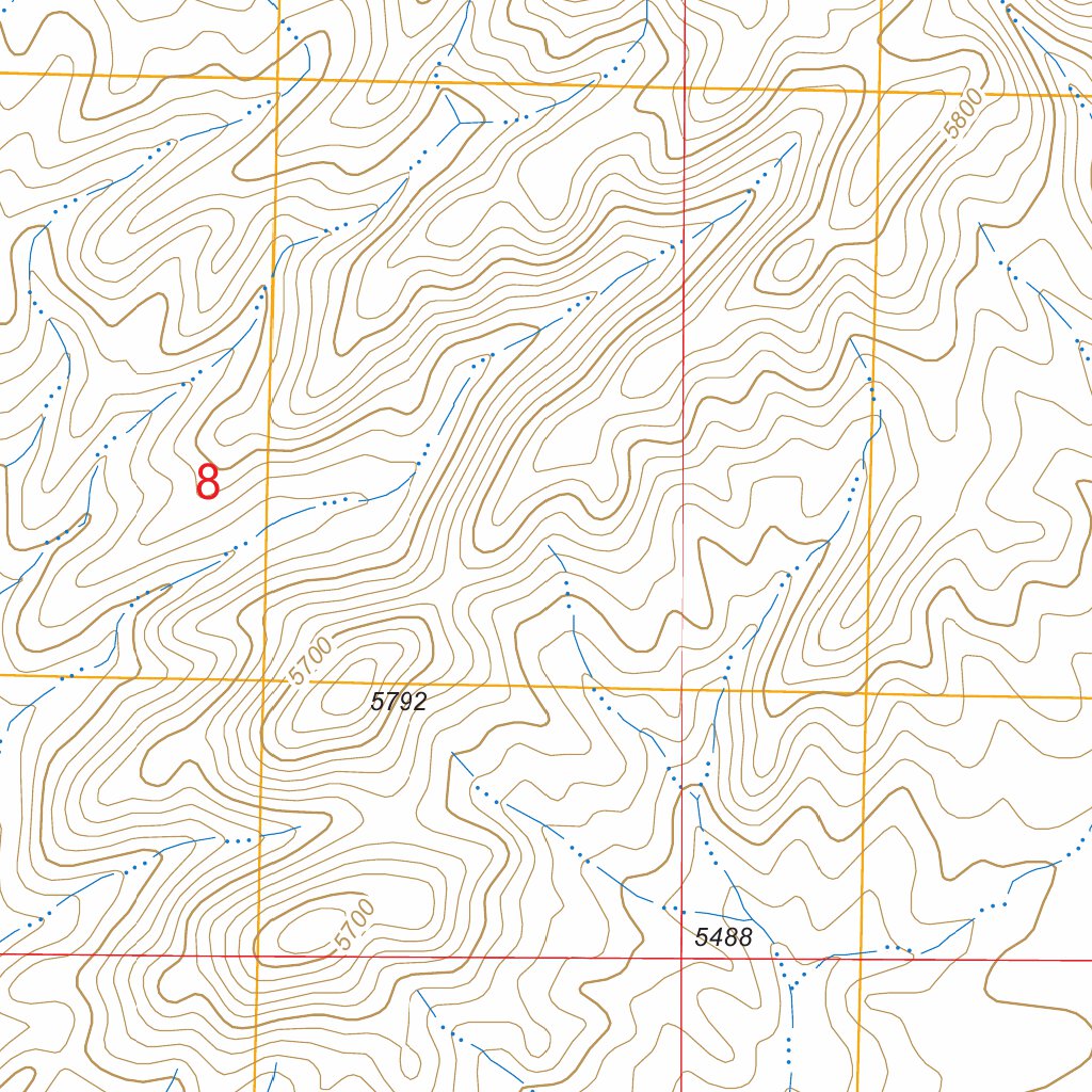 High Prairie, ID FSTopo Legacy Map by US Forest Service - Topo | Avenza ...