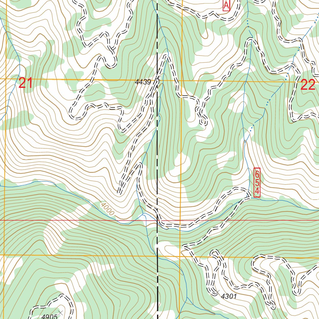 High Valley, ID FSTopo Legacy Map by US Forest Service - Topo | Avenza Maps