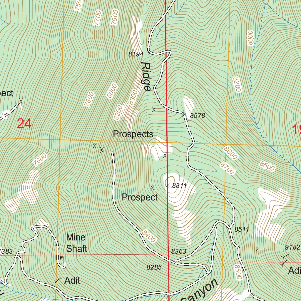 Hogum, NV FSTopo Legacy Map by US Forest Service - Topo | Avenza Maps