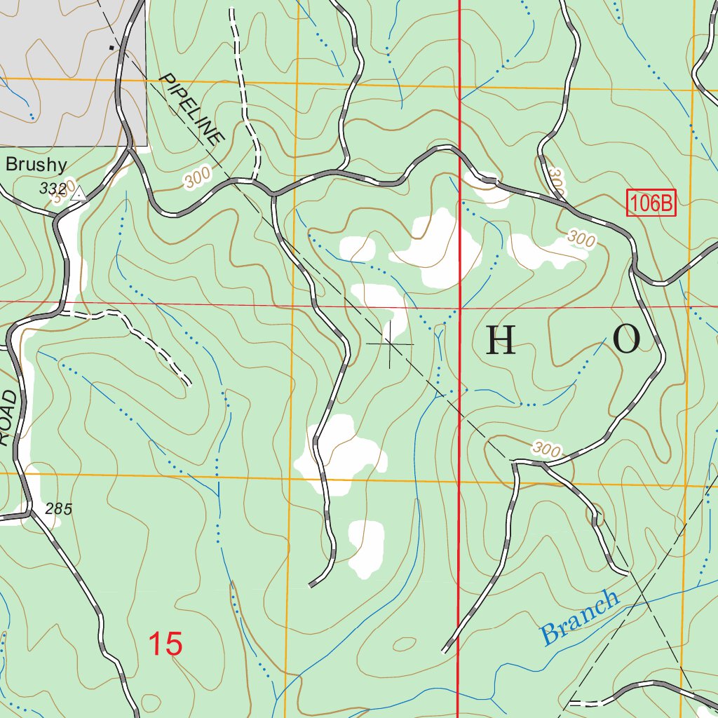 Homochitto, MS FSTopo Legacy Map by US Forest Service - Topo | Avenza Maps